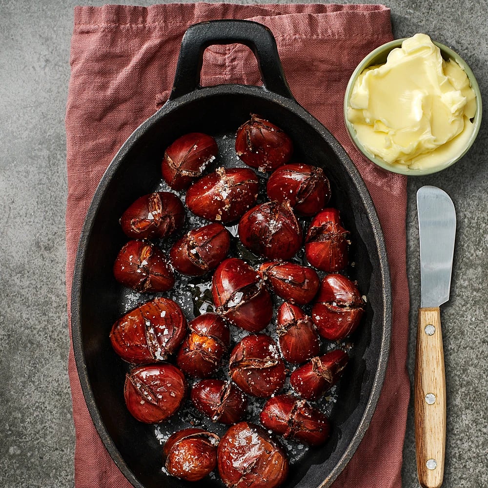 Rostade kastanjer | Recept ICA.se