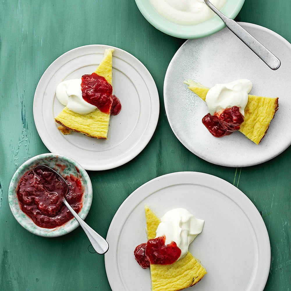 Falsk ostkaka på zucchini | Recept ICA.se