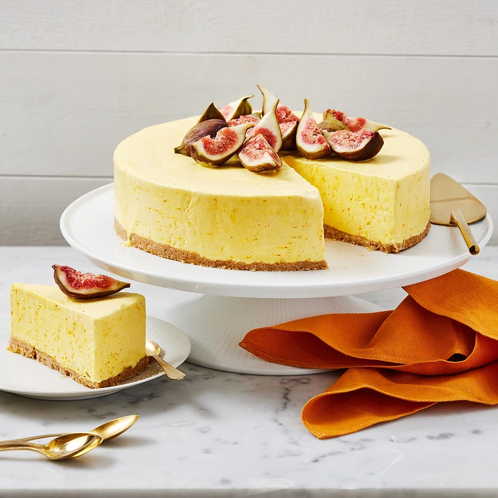 Fryst cheesecake med saffran | Recept ICA.se