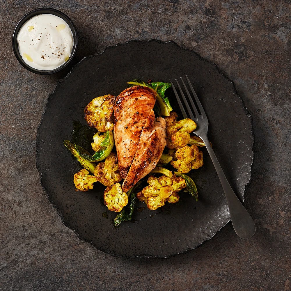 Kyckling med currystekt blomkål | Recept ICA.se
