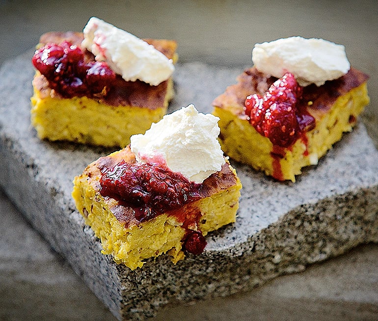 Ostkaka på pumpa | Recept ICA.se