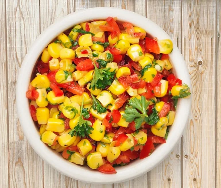 Majssalsa med paprika och persilja | Recept ICA.se