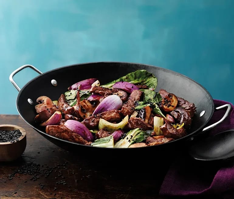 Wok med teriyaki och sesam | Recept ICA.se