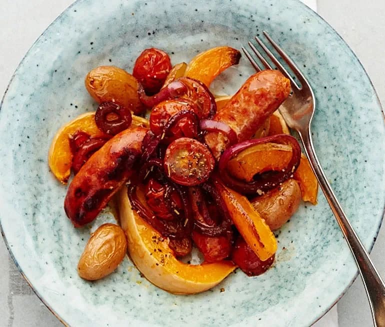 Rostad pumpa med salsiccia | Recept ICA.se