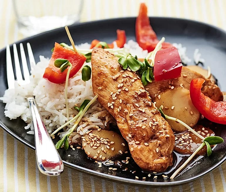 Kyckling i teriyaki | Recept ICA.se