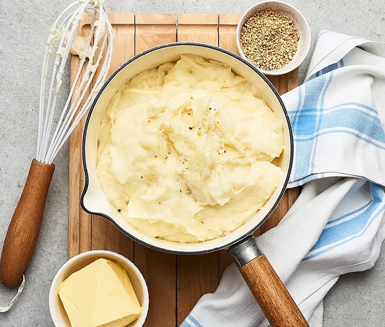 Potatismos med gräddmjölk | Recept ICA.se