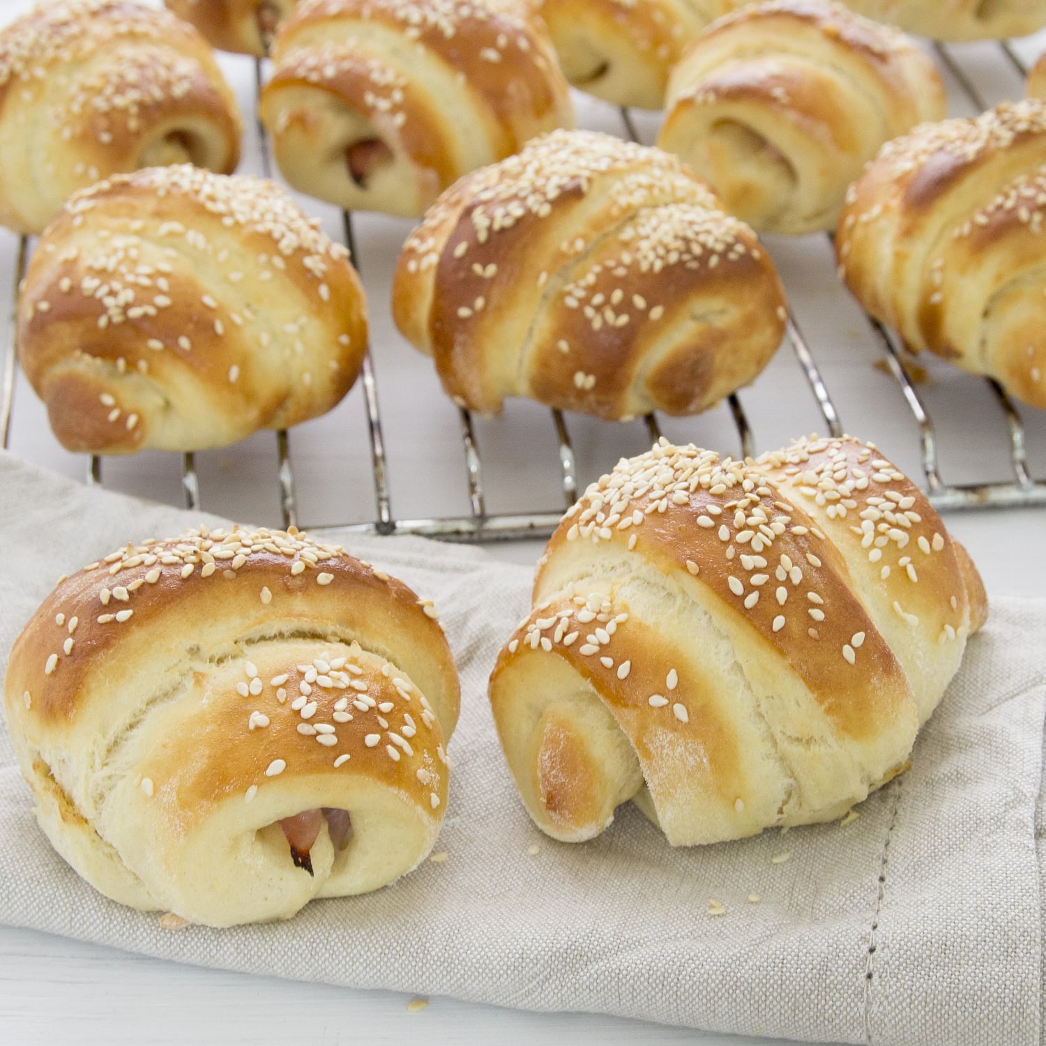 Fyllda gifflar | Recept ICA.se