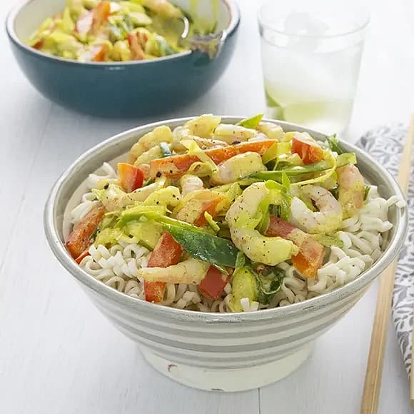 Räkor i wok | Recept ICA.se