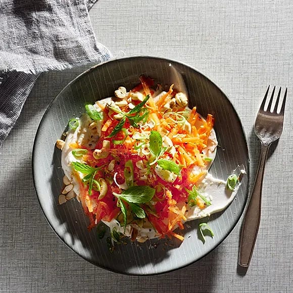 Morotssallad med kokos och mynta | Recept ICA.se