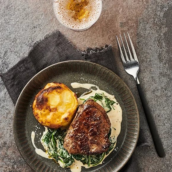 Rostas med potatisterrine | Recept ICA.se