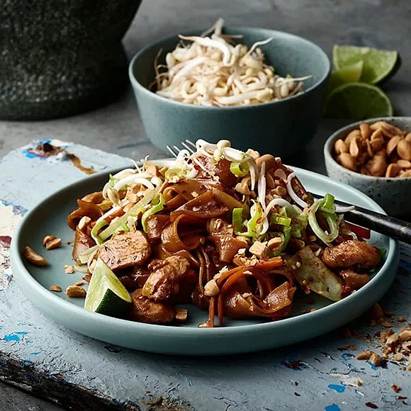 Kyckling pad thai | Recept ICA.se