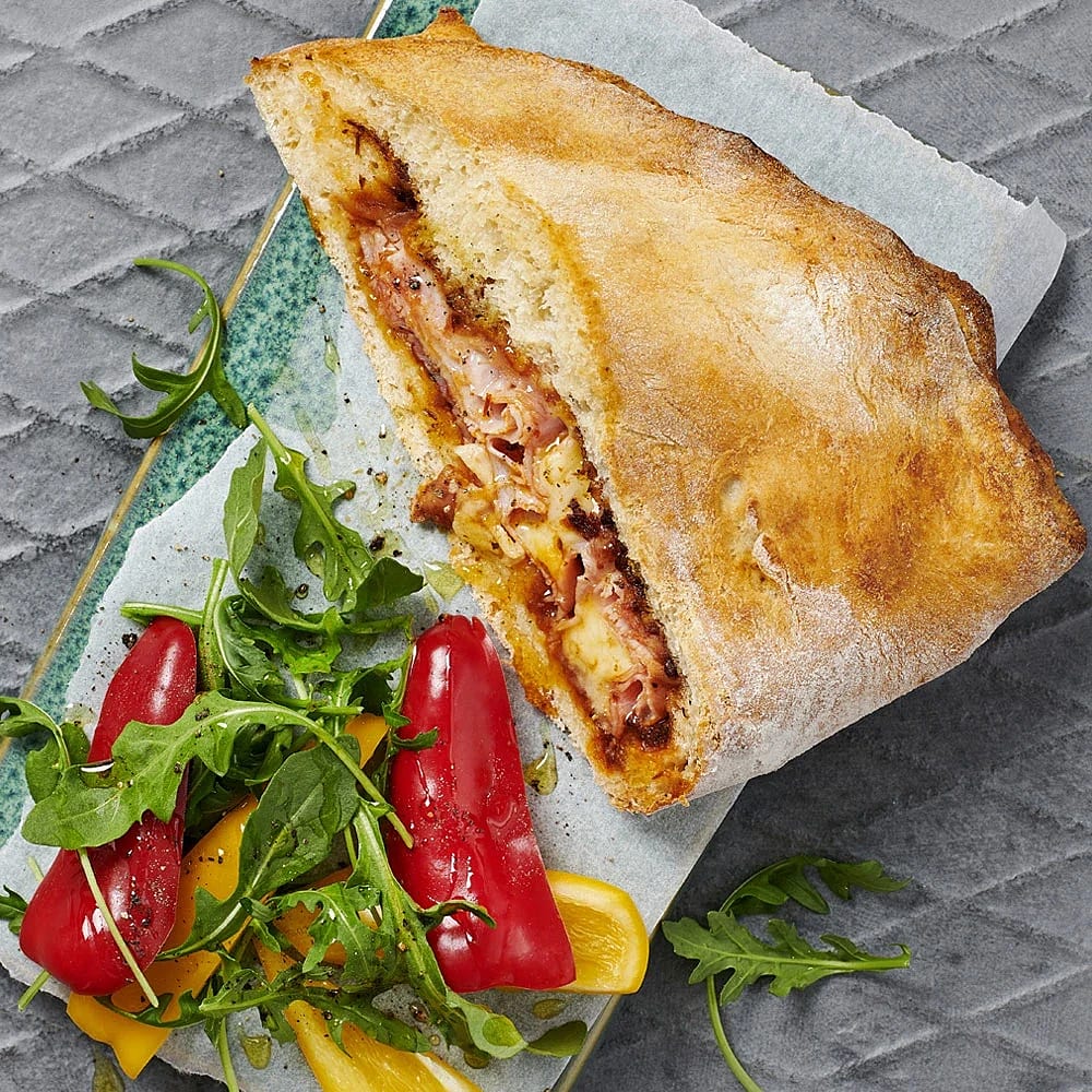 Inbakad pizza med prosciutto cotto | Recept ICA.se