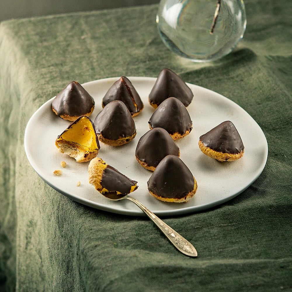 Minibiskvier med saffran och apelsin | Recept ICA.se