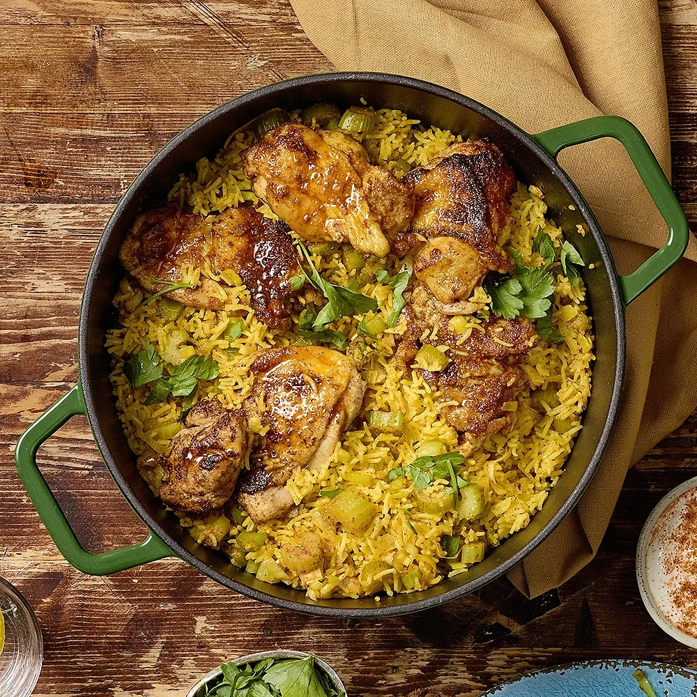 Kryddig one pot kyckling med ris | Recept ICA.se