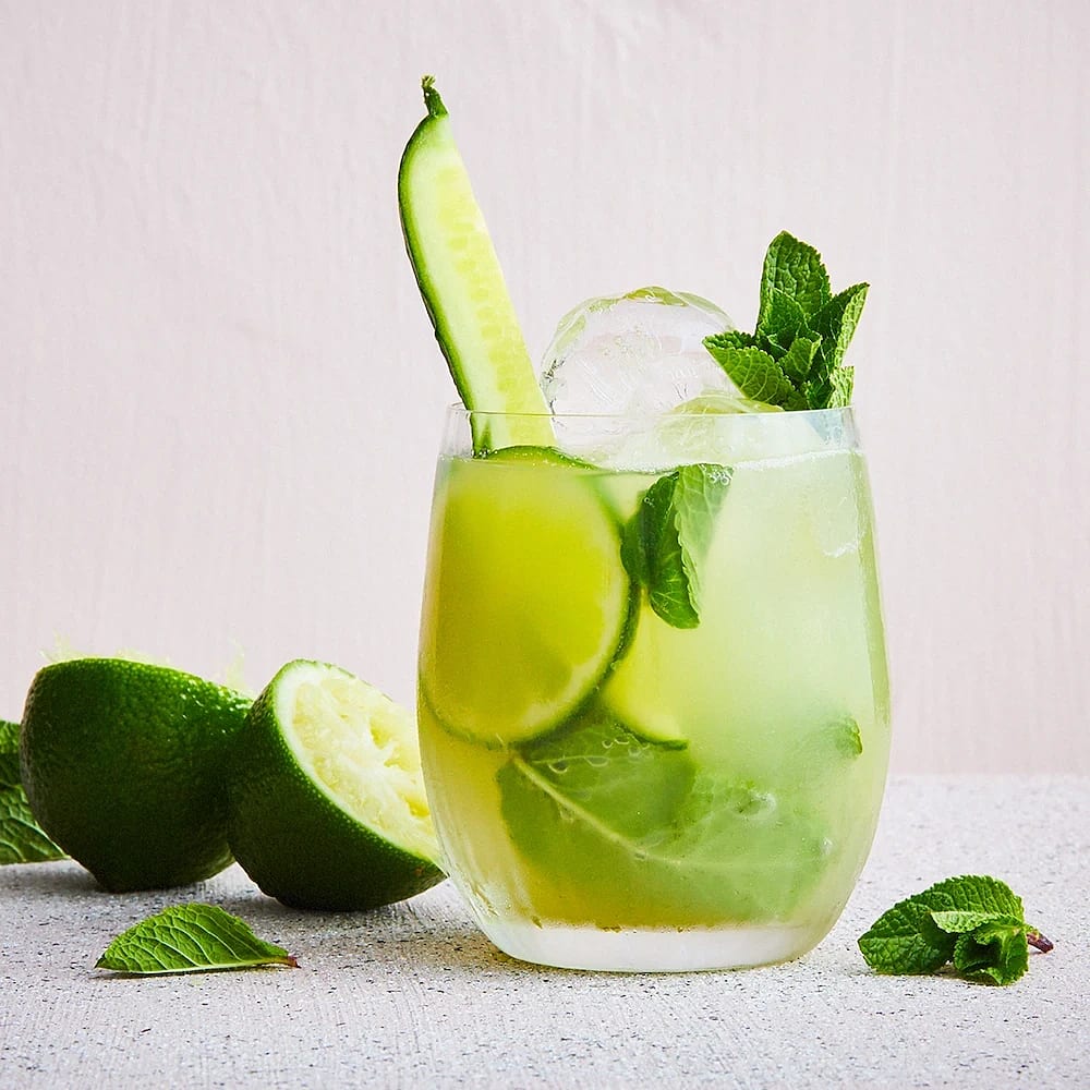 Iste med gurka, lime och mynta | Recept ICA.se