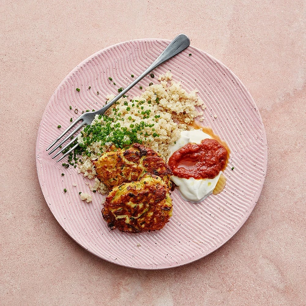 Biffar med zucchini, ricotta och parmesan | Recept ICA.se
