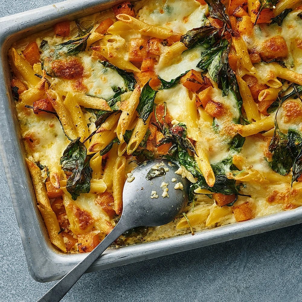 Pastagratäng med pumpa | Recept ICA.se