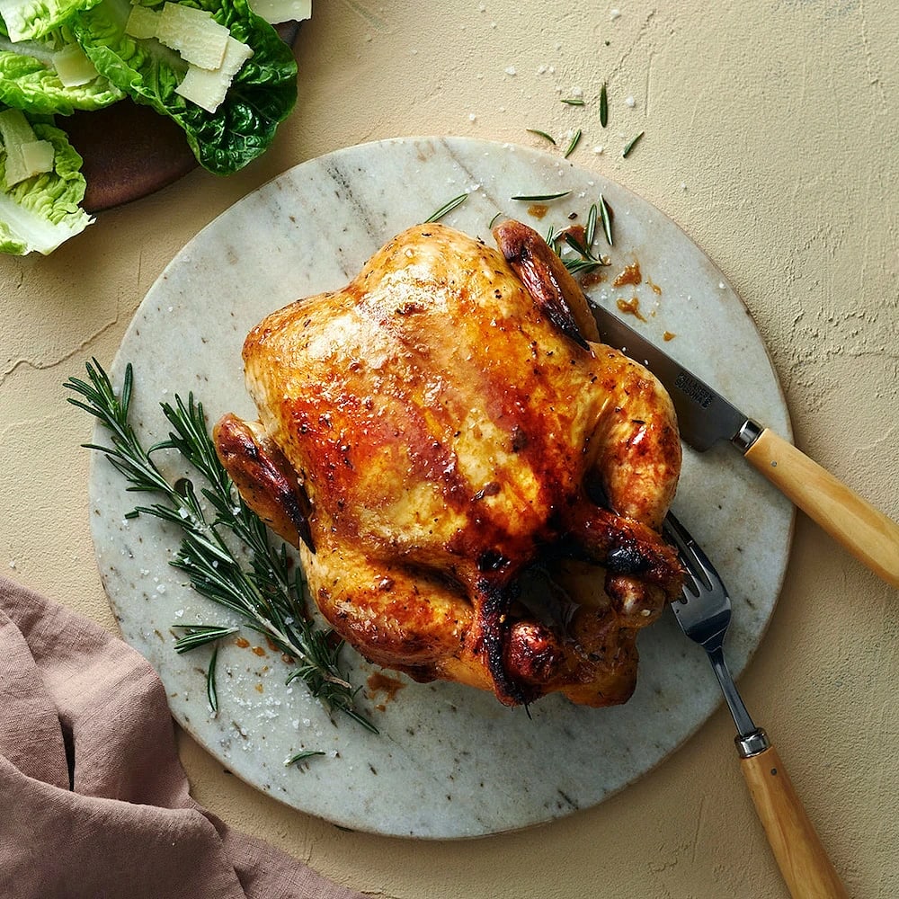 Helstekt kyckling i ugn | Recept ICA.se