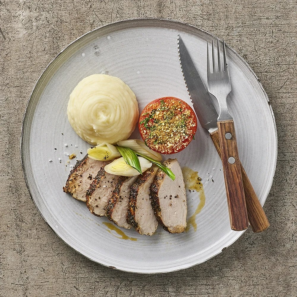 Ytterfilé Provencale med potatismos | Recept ICA.se