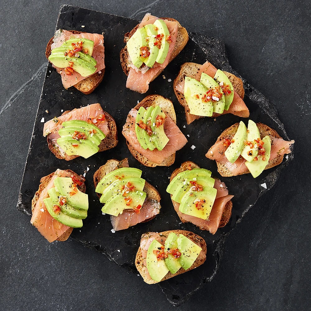 Snittar med avokado | Recept ICA.se