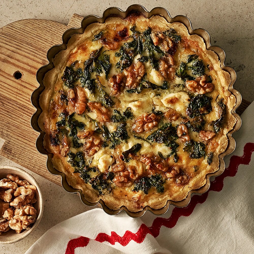 Grönkålspaj med fetaost | Recept ICA.se