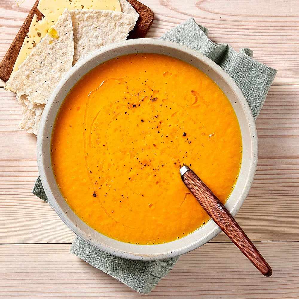 Morotssoppa med saffran och apelsin | Recept ICA.se