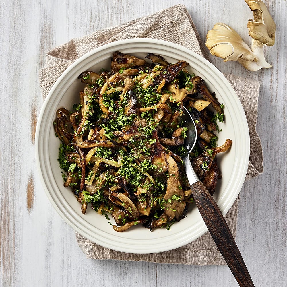 Stekt ostronskivling med vitlök och persilja | Recept ICA.se