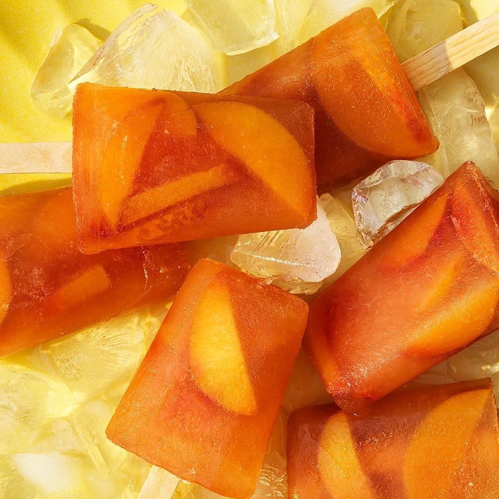 Isglass med te och persika | Recept ICA.se