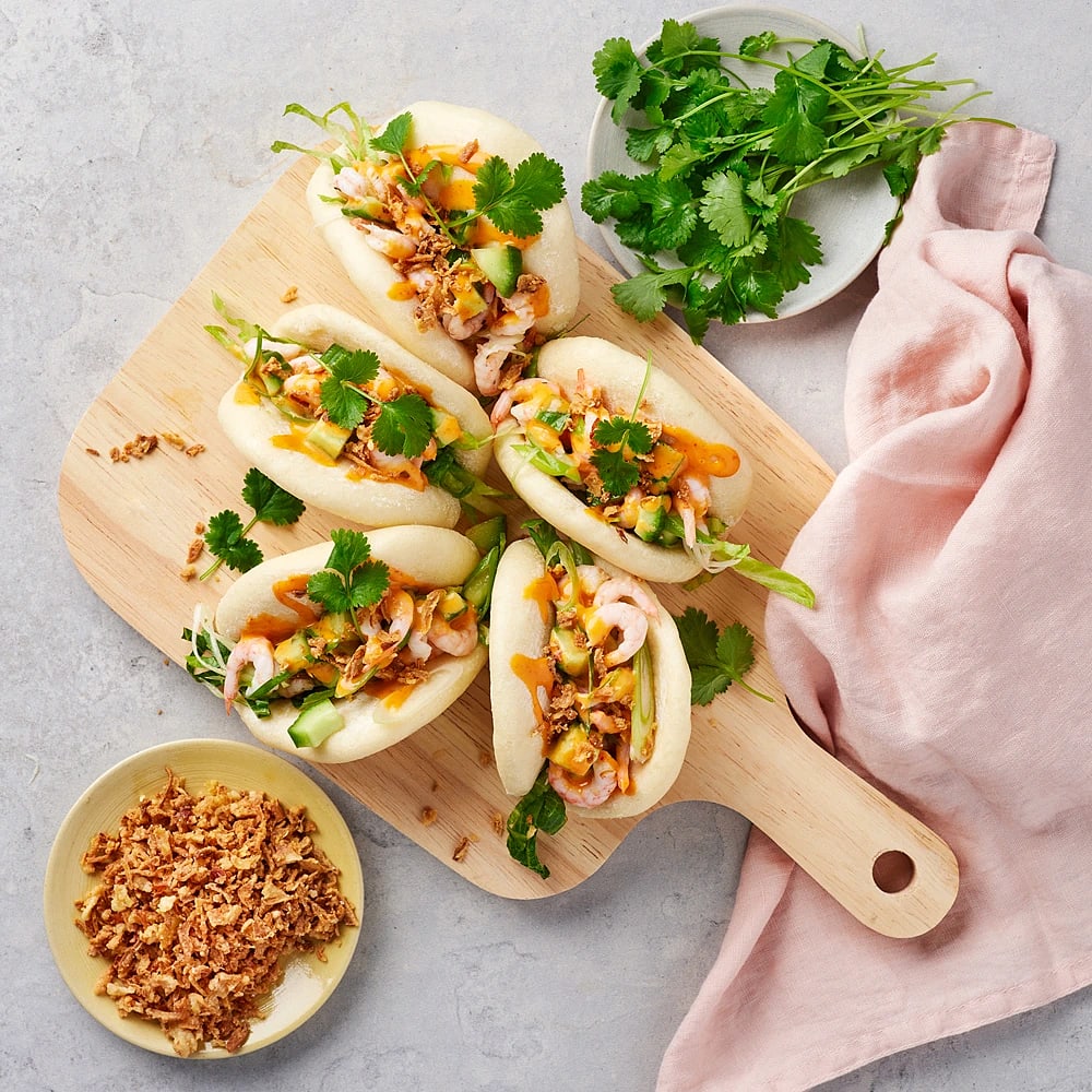 Bao buns med räkor | Recept ICA.se