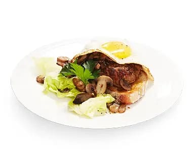 Parisare med vitlöksstekta champinjoner | Recept ICA.se