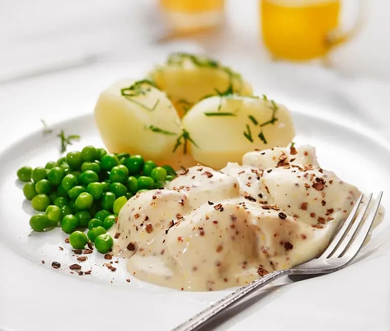 Lutfisk med senapssås | Recept ICA.se
