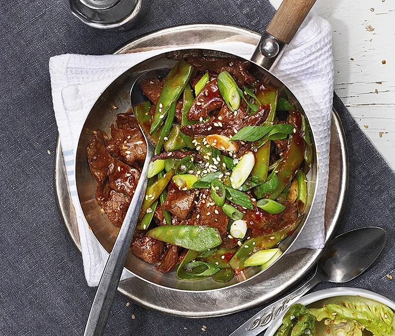 Het lövbiff med ingefära och soja | Recept ICA.se