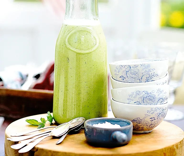 Grön ärtsoppa med mynta | Recept ICA.se