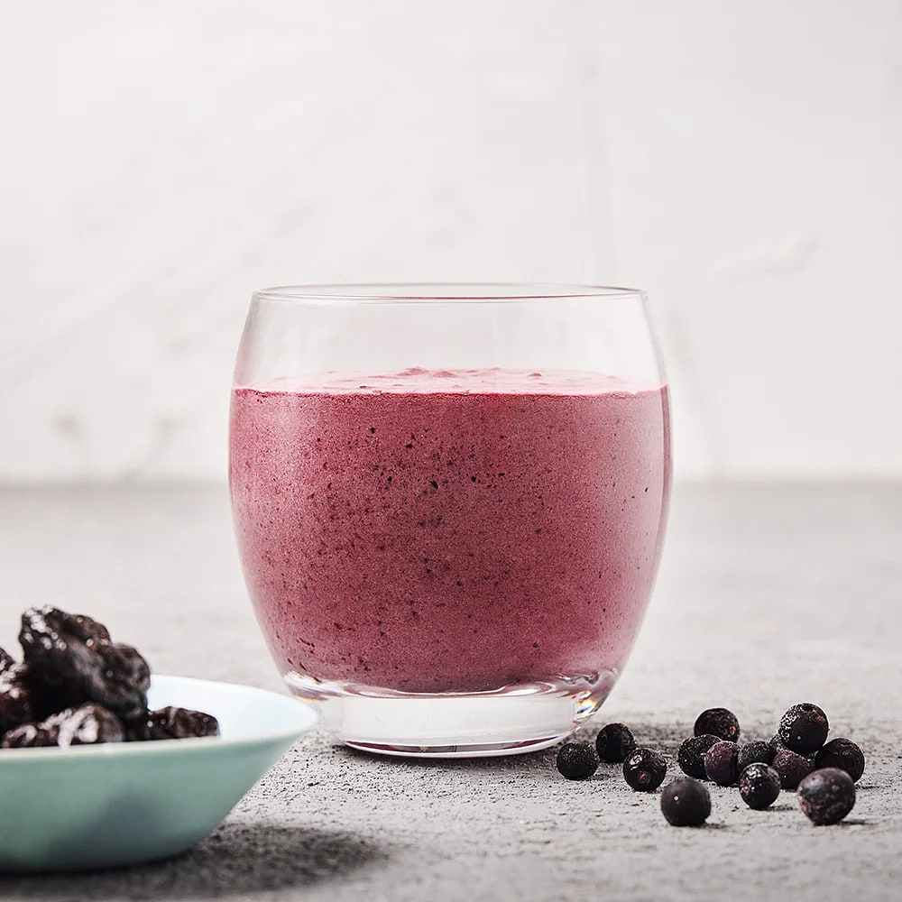 Smoothie med blåbär och acai | Recept ICA.se