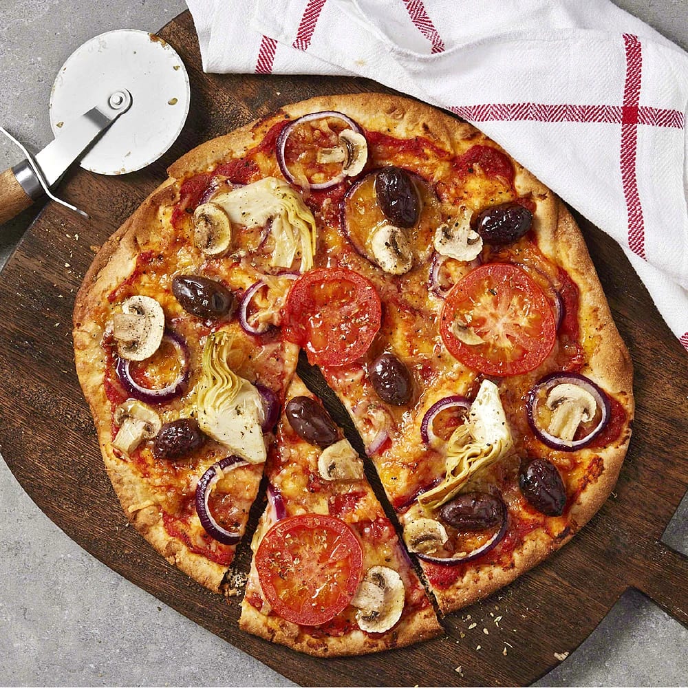 Pizza vegetariana | Recept ICA.se