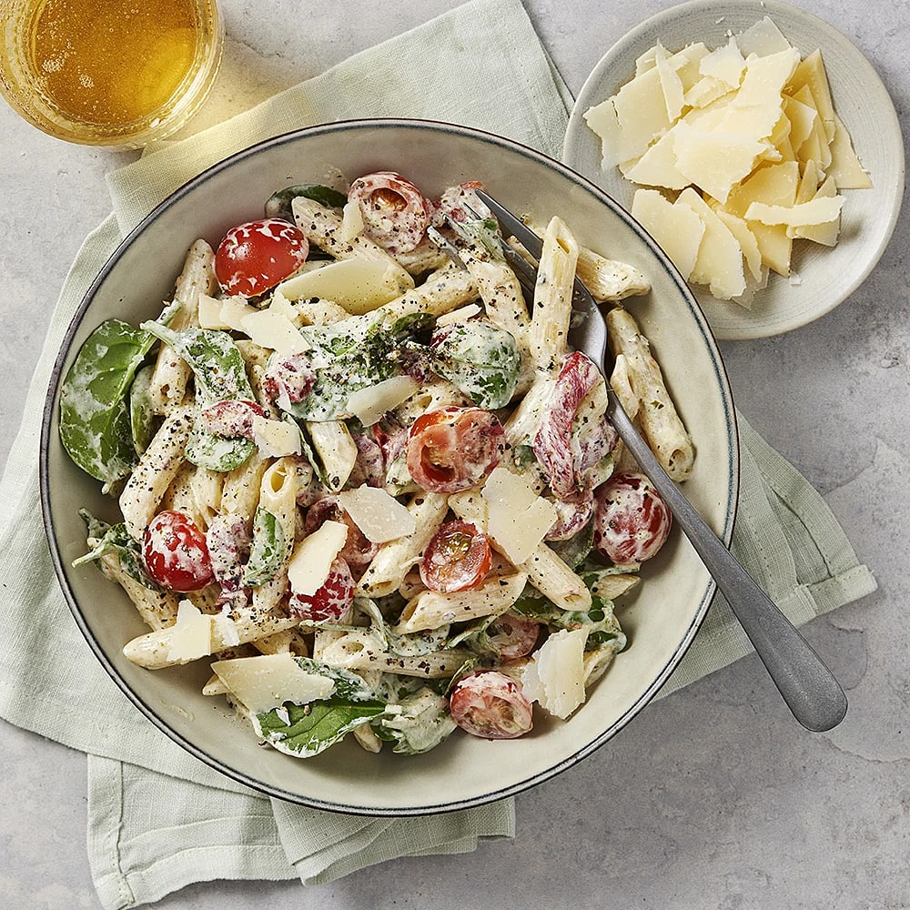 Krämig pastasallad | Recept ICA.se