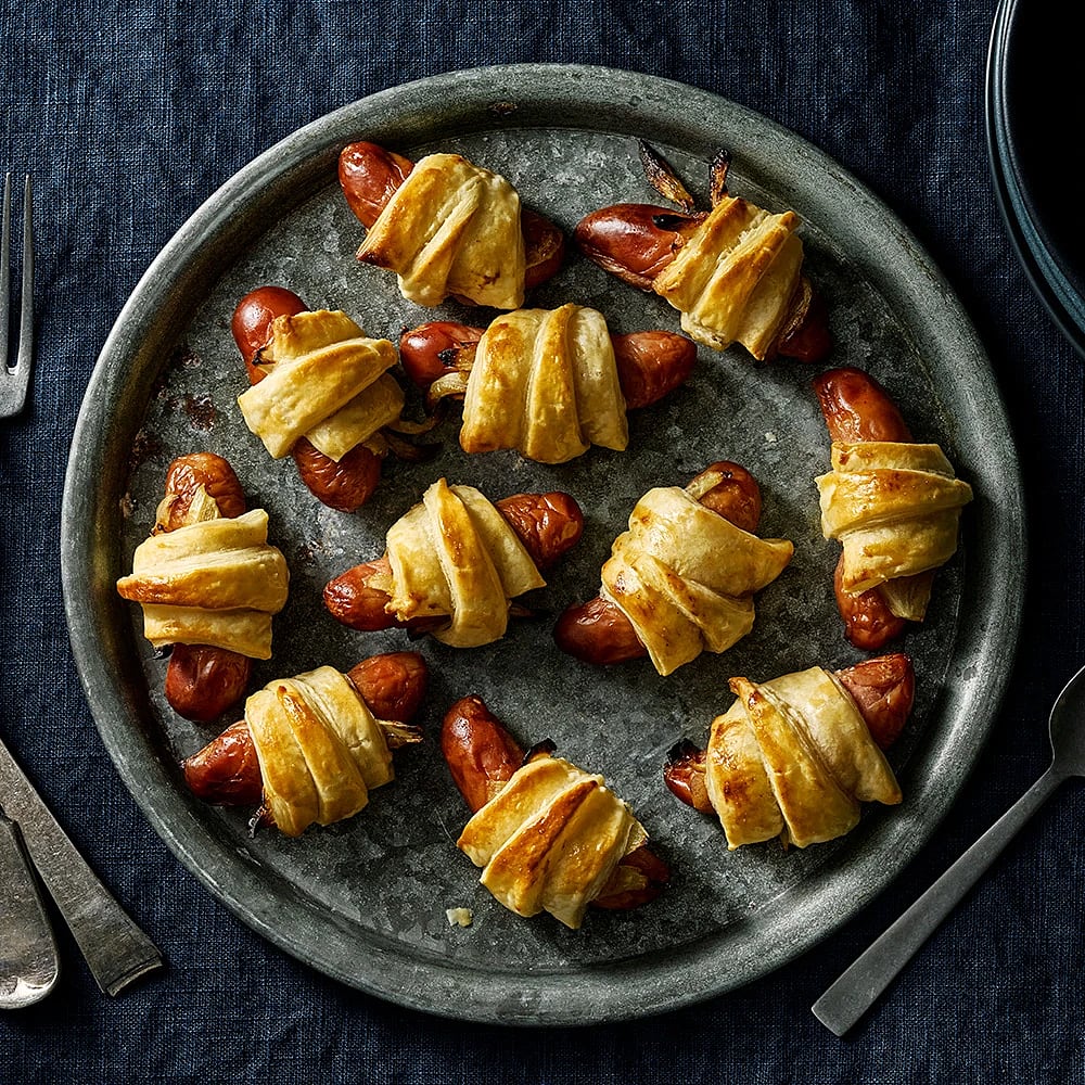 Pigs in a blanket med senap | Recept ICA.se