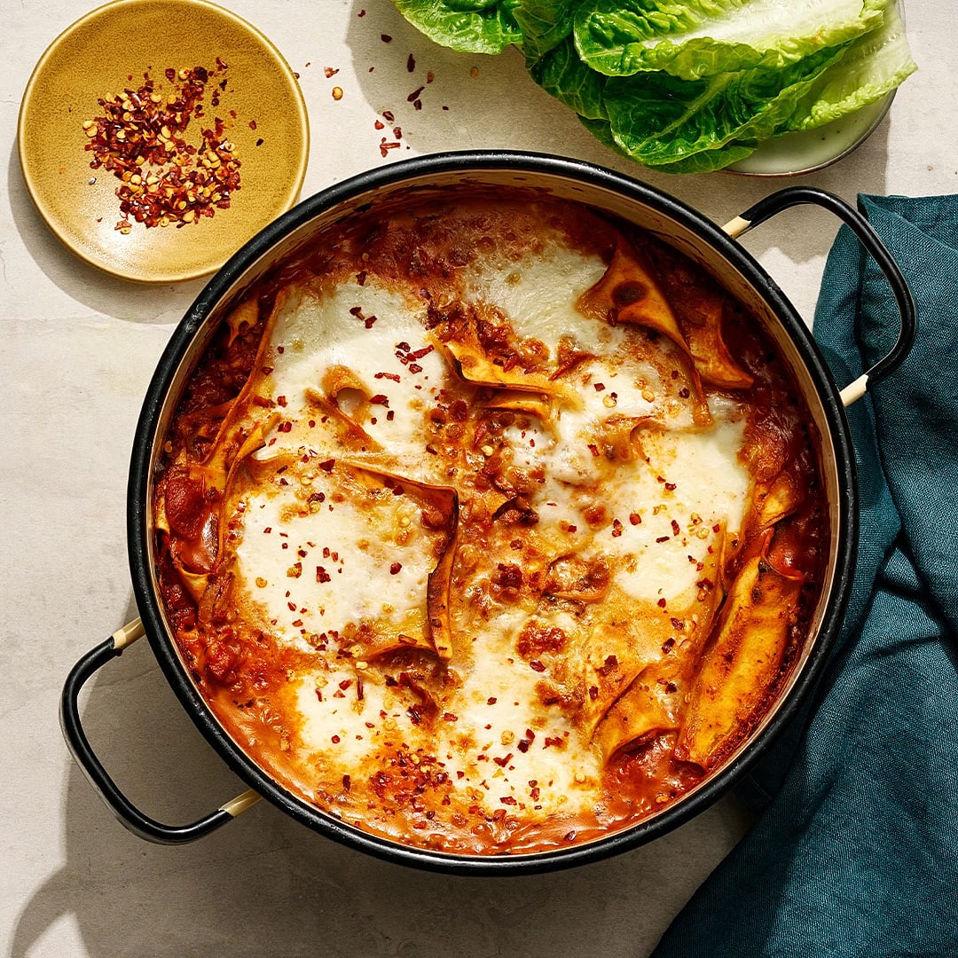 One pot lasagne med linser och svamp | Recept ICA.se