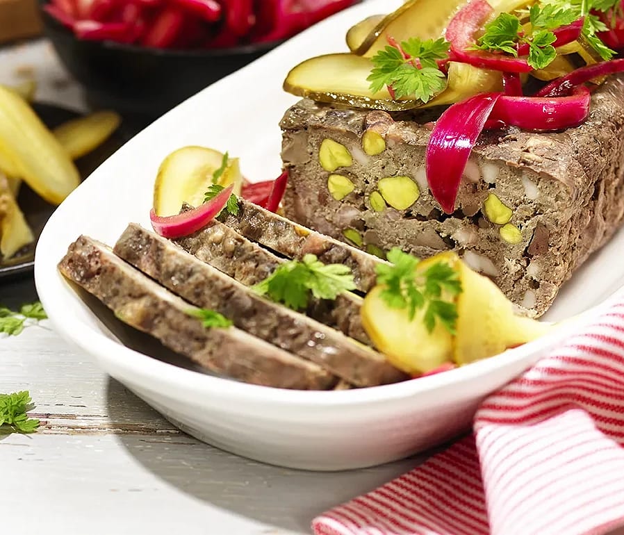 Lantpaté med pistagenötter | Recept ICA.se