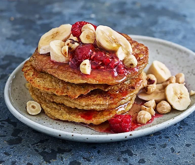 Matig Pannkaka Med Banan Cottage Cheese Och Havregryn Recept ICA se