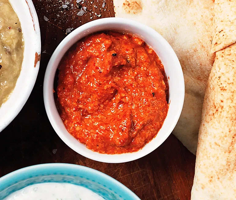 Mhamara paprikaröra | Recept ICA.se