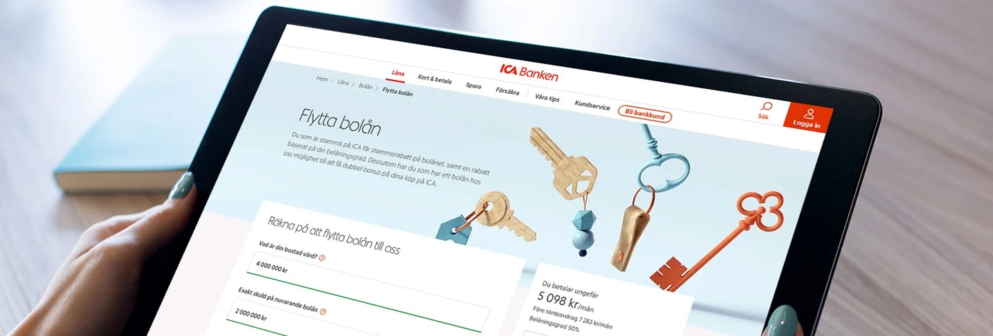 Se över lånen - bästa sättet att spara pengar | ICA Banken