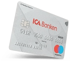 Jämför våra bankkort och kreditkort | ICA Banken
