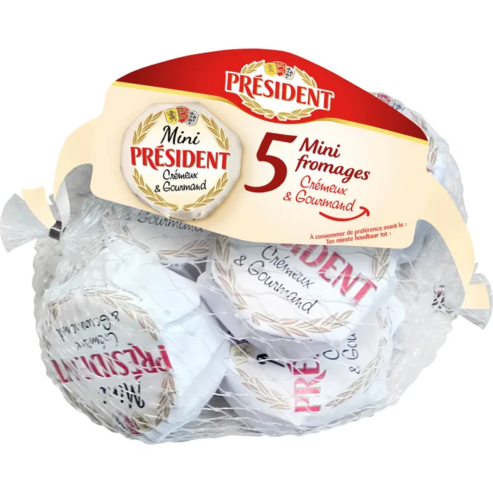 Mini Brie i nät 150 g Président | Handla mat online från din lokala ICA ...