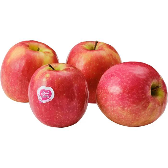 Äpple Pink Lady 4 pack Klass 1 ICA | Handla mat online från din lokala ...