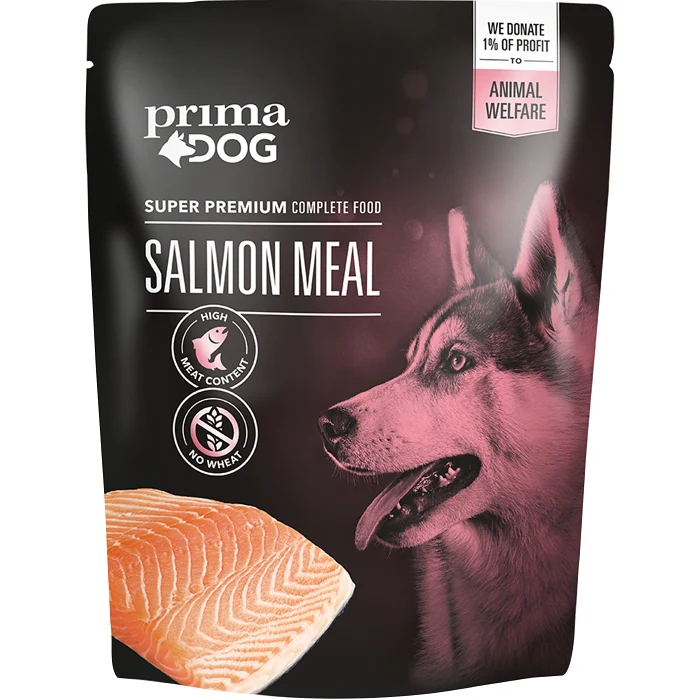 Våtfoder Salmon Meal 260g PrimaDog | Handla mat online från din lokala ...