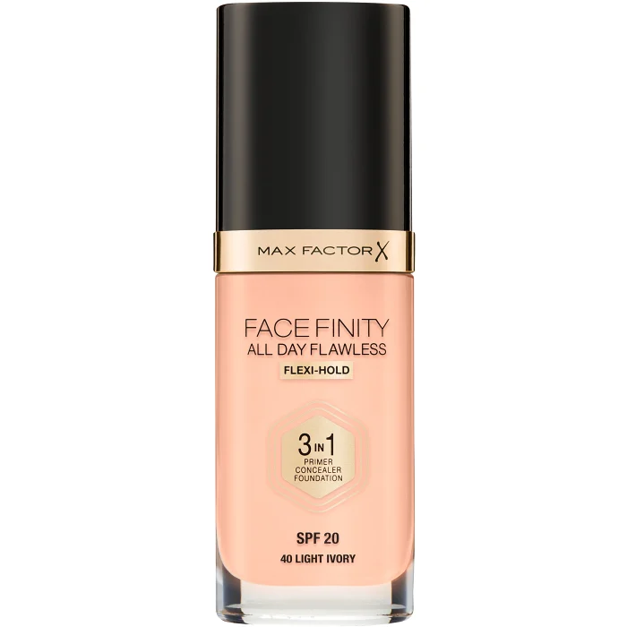 Foundation All day flawless 40 Light Ivory 30ml Isadora | Handla mat ...