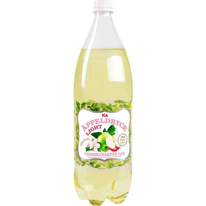 Dryck Ciderkaraktär light Äpple 150cl ICA | Handla mat online från din ...