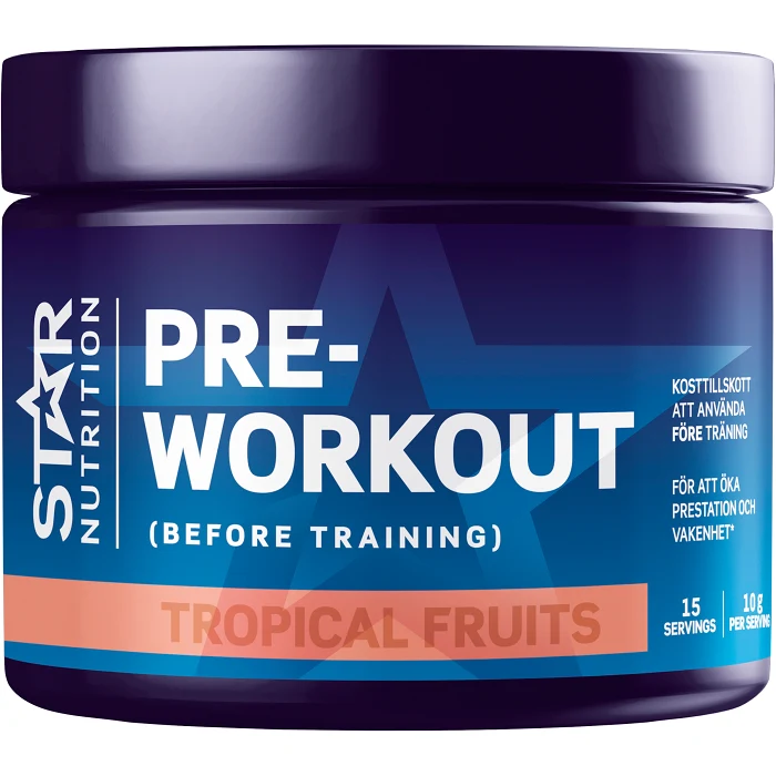 Pre Workout 150g Star Nutrition | Handla mat online från din lokala ICA ...