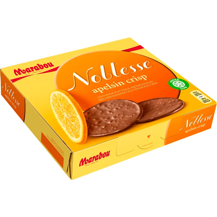 Noblesse Apelsin Crisp 150g Marabou | Handla mat online från din lokala ...